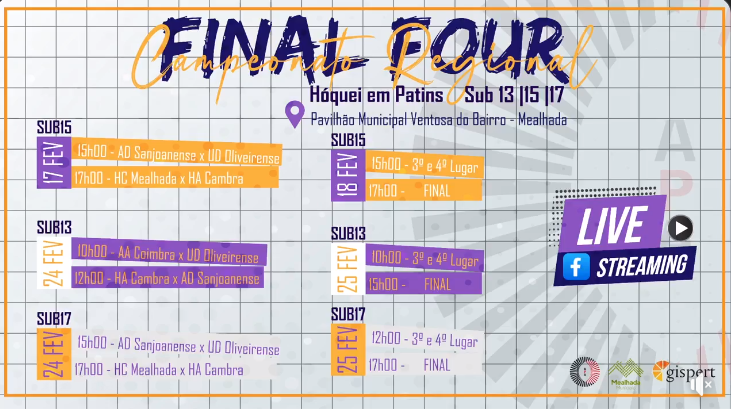 HOQUEI EM PATINS ! TRIcampeões Regionais de Sub-15 | udo - Oliveirando ...