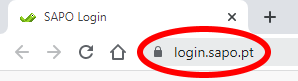 Nova versão do login SAPO - Blog do SAPO Mail