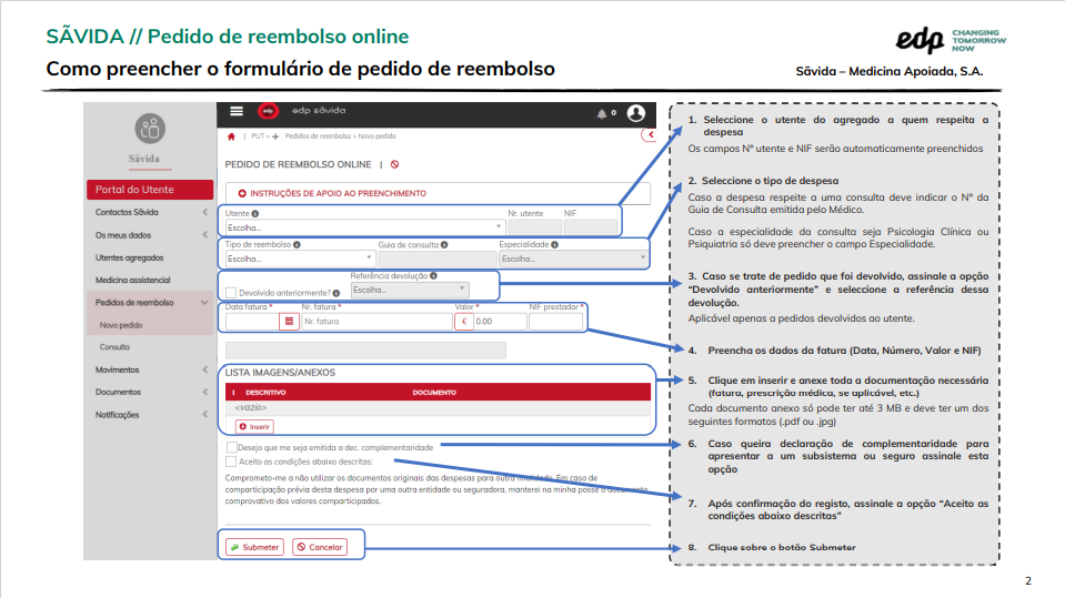 É utente Sãvida? Saiba que já é possível submeter os seus pedidos de ...