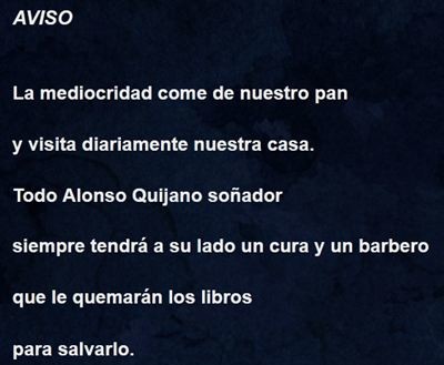 AVISO - Mario Paoletti - Palavras são armas