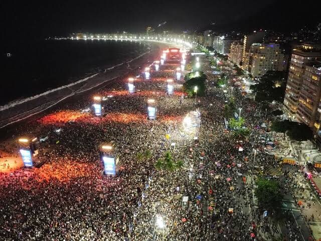 Show de Lady Gaga em Copacabana - Condessa de Melo