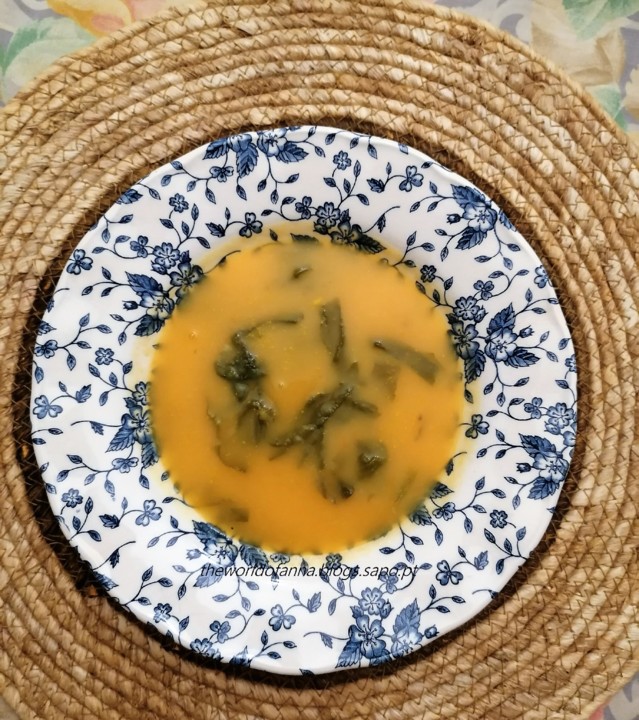 Receita | Sopa de Nabo & Nabiças - • Ana Cláudia
