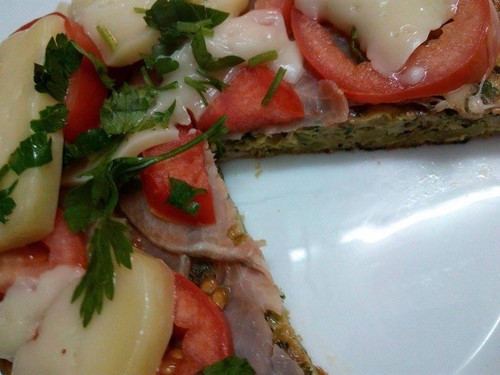 Pizza "Falsa" - Caramelo's Kitchen