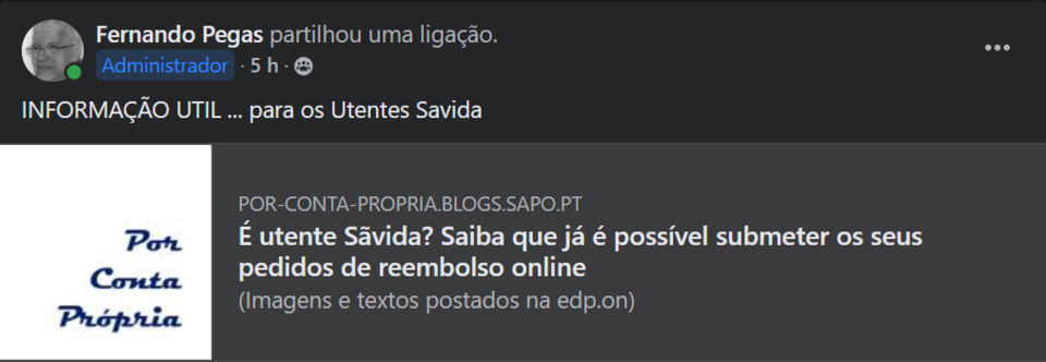 É utente Sãvida? Saiba que já é possível submeter os seus pedidos de ...