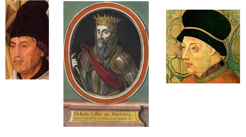 Reis: Dom João I, Dom Duarte - Caras dos Painéis ditos de São Vicente