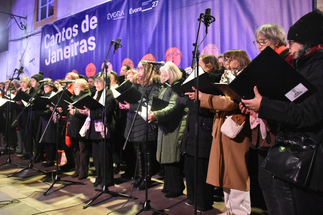 "Cantos de Janeiras" em Évora - coral evora