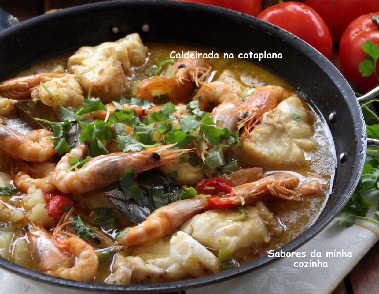 Caldeirada na cataplana - Sabores da minha cozinha