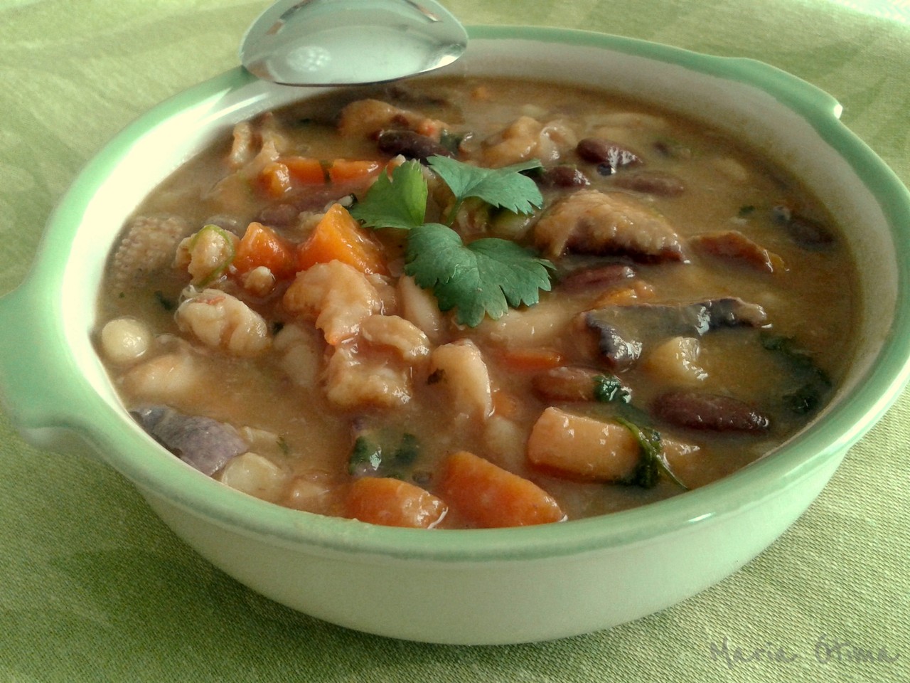 Feijoada de choco e camarões | Cozinha fácil - Maria Ótima