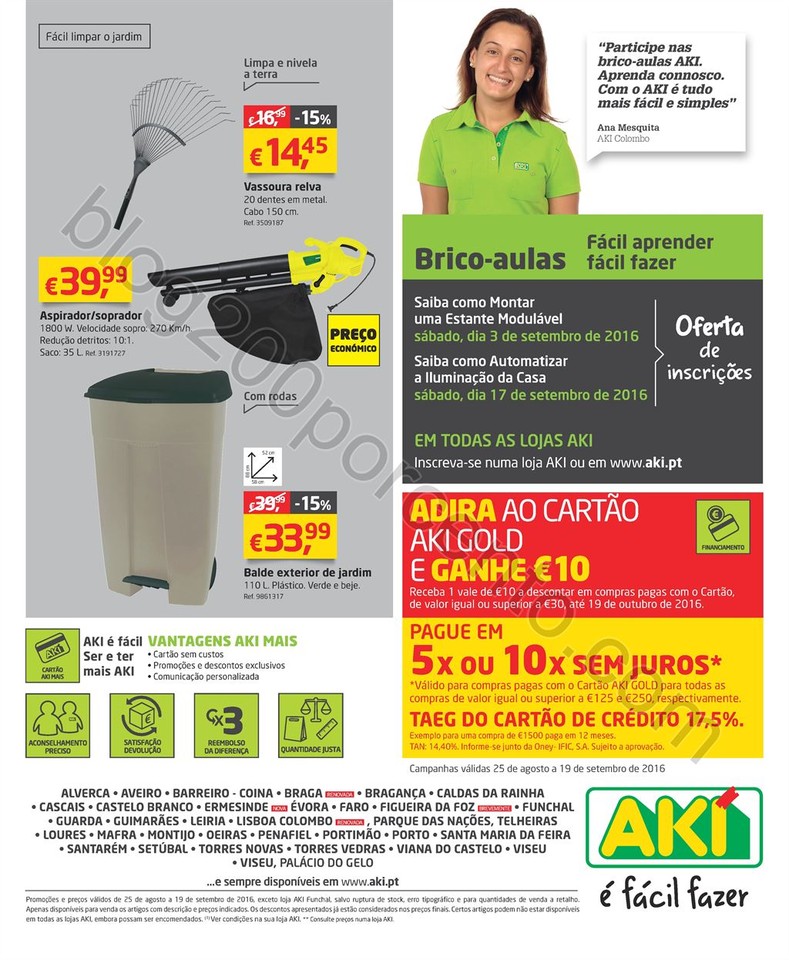 Novo folheto AKI promoções de 25 agosto a 19 setembro - Blog 200 ...