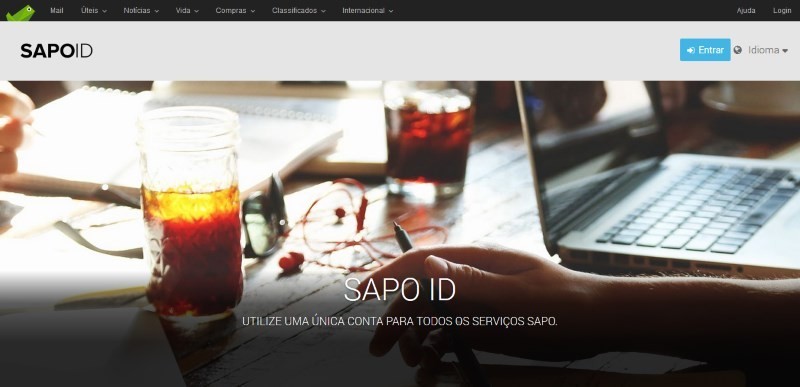 Nova versão do SAPO ID - Blog do SAPO Mail