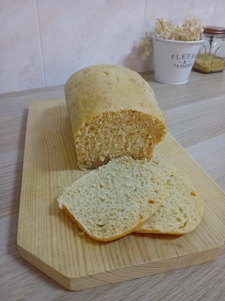 Pão de forma sem côdea - Fátima's Bistrot
