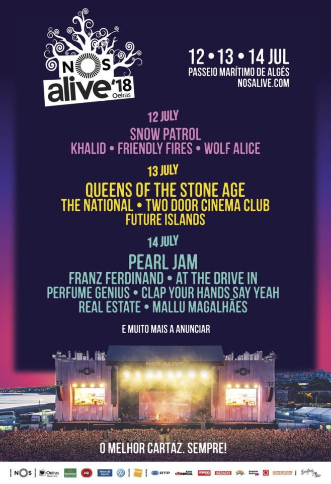 10 artistas a não perder no Nos Alive 2018 - My Cherry Lips