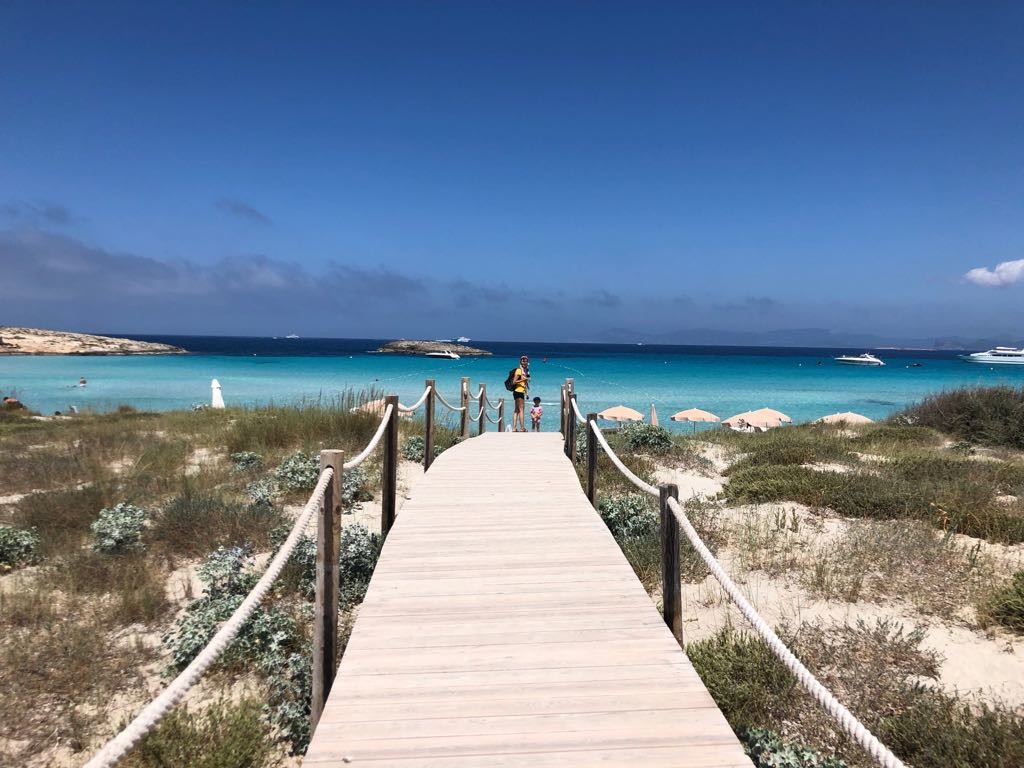 Viagens #1 Formentera Azul turquesa - I Met God she’s Green