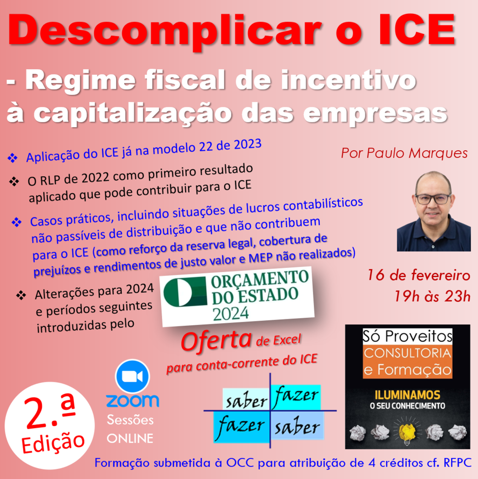 Janeiro 2024 - Paulo Marques - Só Proveitos - saber fazer :: fazer saber