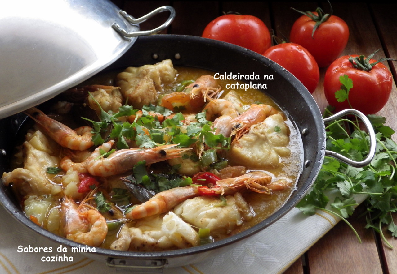Caldeirada na cataplana - Sabores da minha cozinha