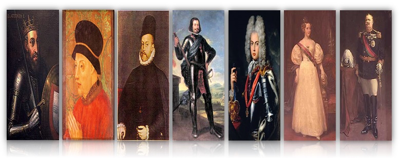 Reis de Portugal - Aqui Há História...