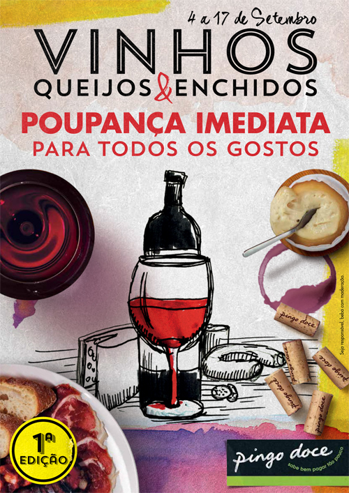 Novo Folheto Pingo Doce ["Vinhos Queijos & Enchidos"] De 4 a 17 de ...